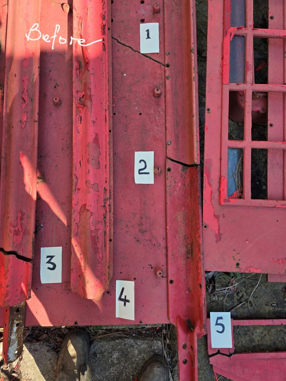 The rebuild and restoration of a K6 telephone box – The Vintage Screw ...